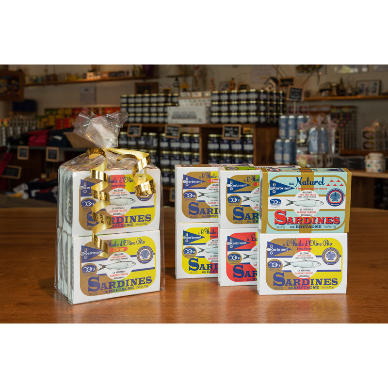 Buy Sardines Gift Set, 6 Tins | Fish & Seafood | Zouf.biz